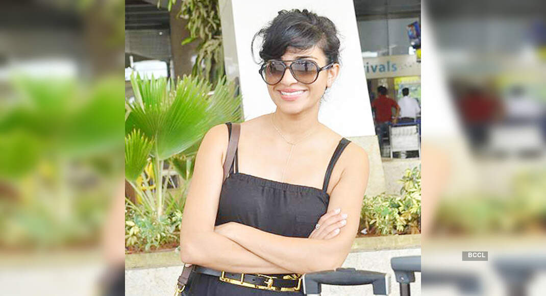 International singer Nadia Ali spotted at International Airport in ...