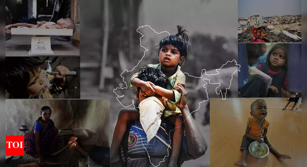 Why poverty in India has so many faces | India News - Times of India
