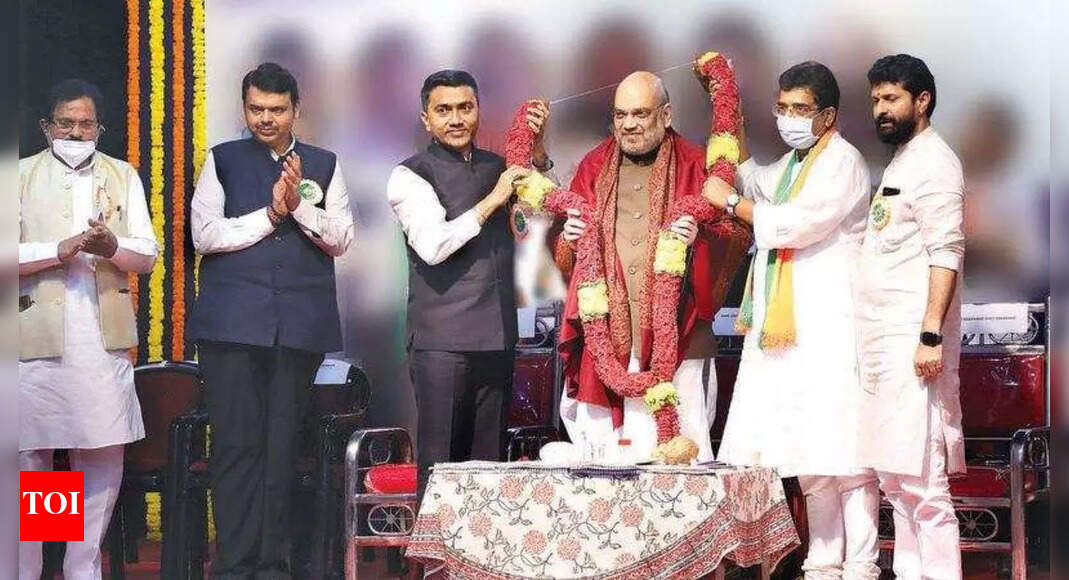 BJP will make Goa model state, don’t fall for freebies, says Amit Shah ...