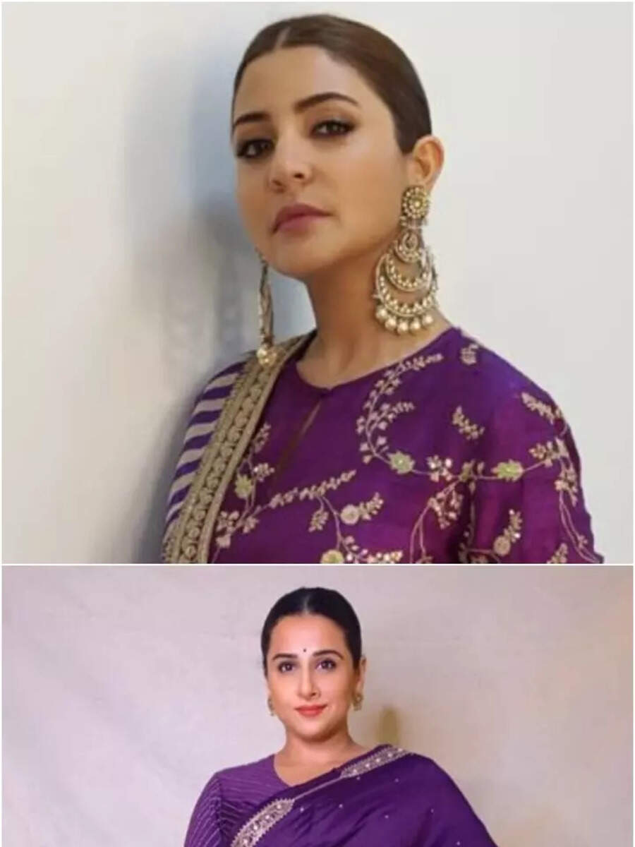 Navratri Day 9: Anushka Sharma & Vidya Balan: Celebs exude festive ...