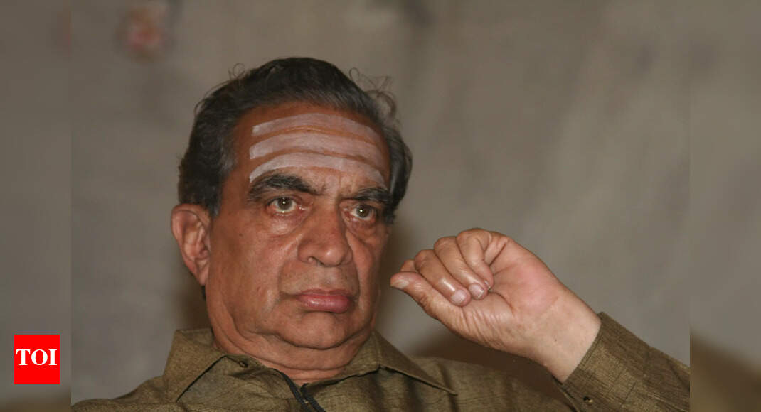 Noted Kannada actor GK Govinda Rao passes away | Kannada Movie News ...