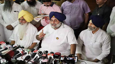 CM Charanjit Singh Channi compromising interests of Punjab to save his chair, says Sukhbir S ...