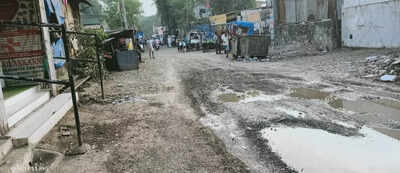 Dilapidated Road condition since last 25 years. - Times of India