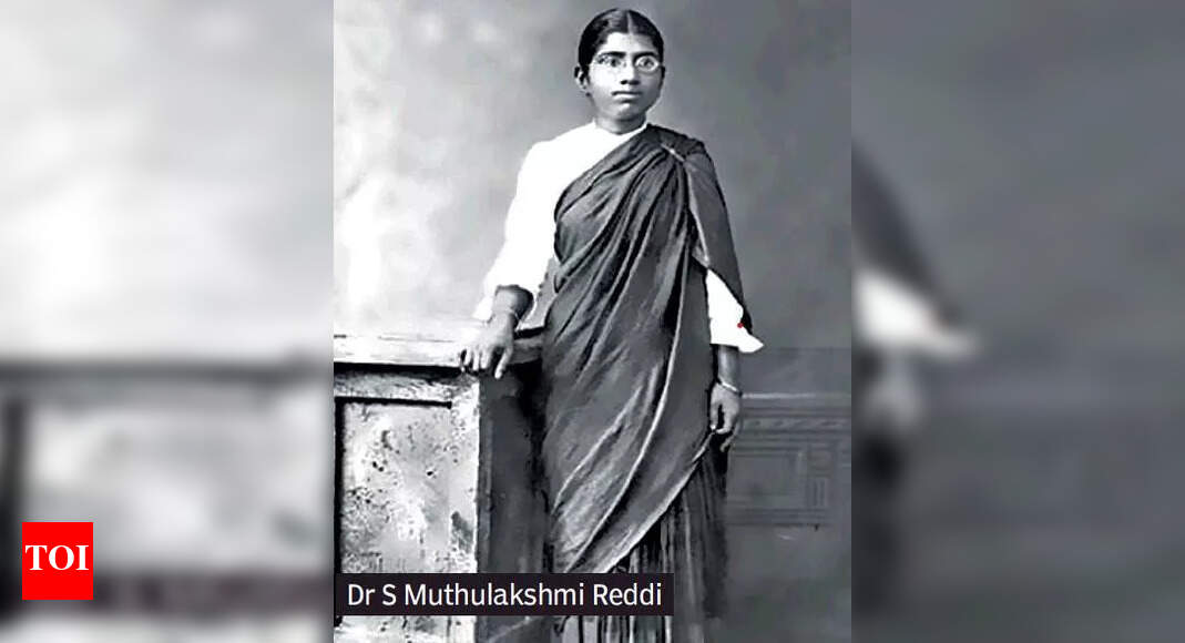 India’s first woman lawmaker had to make her mark in a sea of men ...