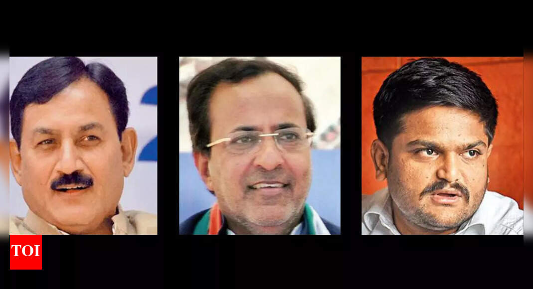 Three camps pitch for key Gujarat Congress posts | Ahmedabad News ...