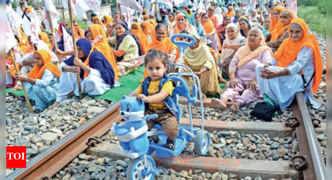 Rail Roko Andolan: Stir halts 210 trains, North India hit hardest ...