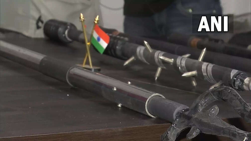 In pics: UP firm develops non-lethal weapons to help forces in Galwan ...