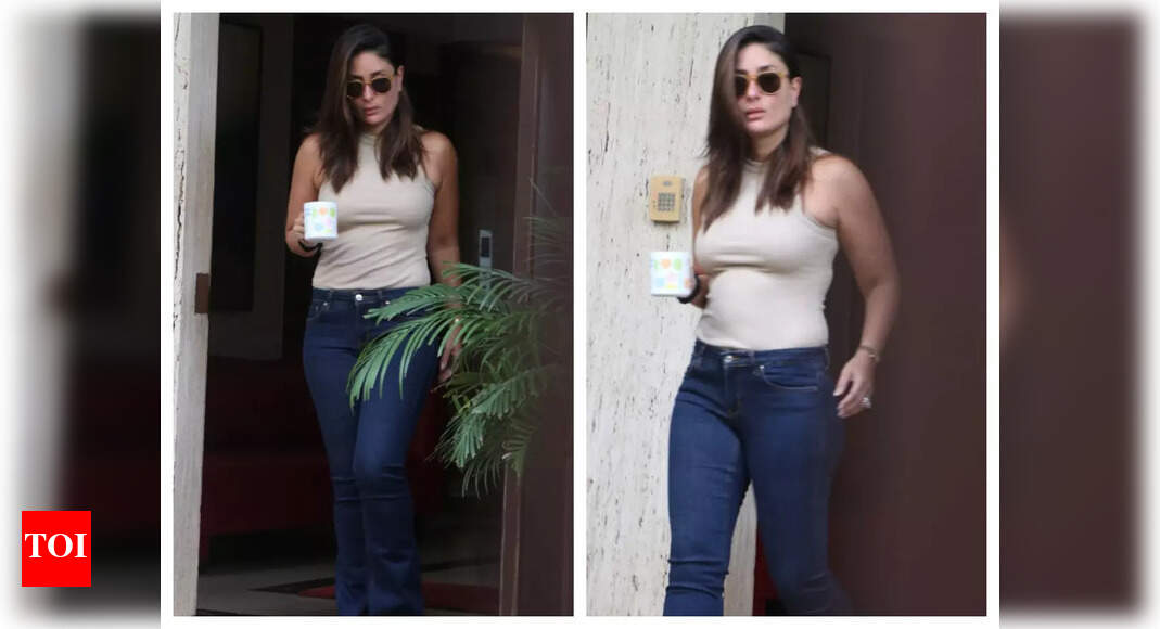 PICS: Kareena Kapoor Khan snapped outside holding a coffee mug ...
