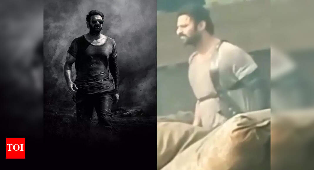 Leaked! Prabhas shoot for 'Salaar,' video from sets goes viral | Telugu ...