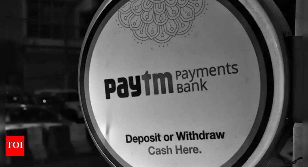 RBI fines Paytm Payments Bank, Western Union - Times of India