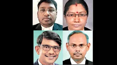 Four new judges of Madras high court assume office | Chennai News ...