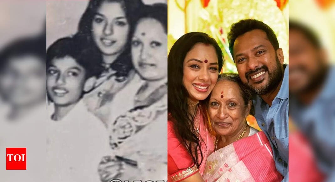 Anupamaa actress Rupali Ganguly's rare family photo with her brother ...