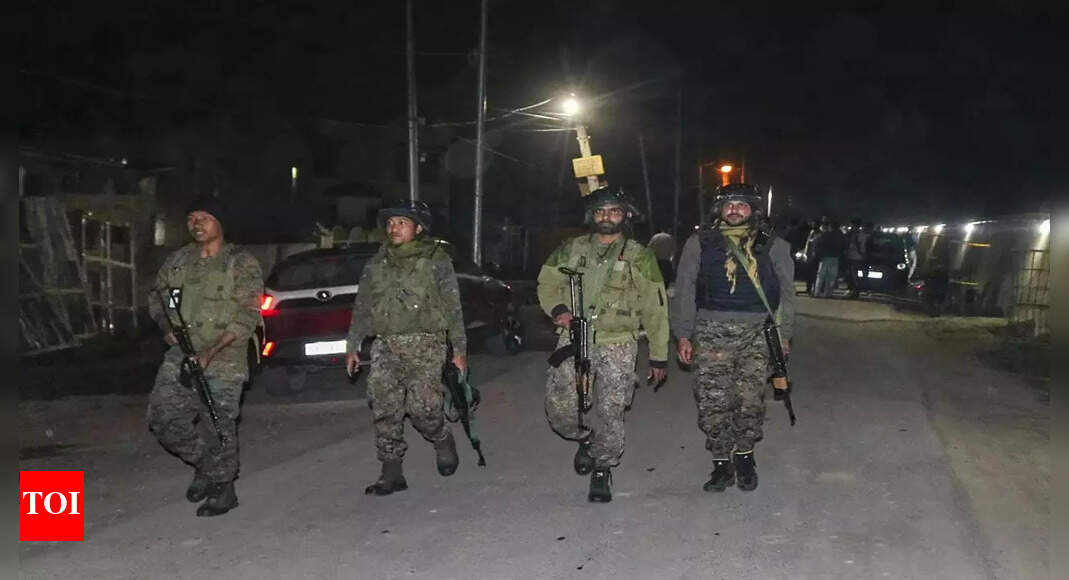 Chanapora: Encounter breaks out between terrorists, security forces in Srinagar's Chanapora area ...