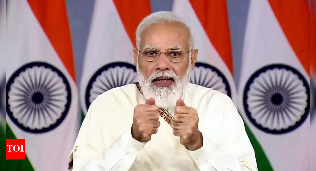 PM Modi to address nation at 10am today | India News - Times of India