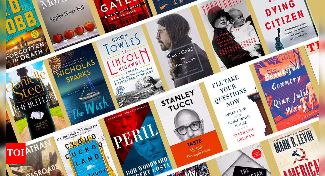 The most read books in US right now are... - Times of India