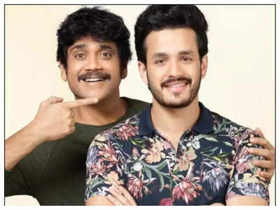 Father-son duo Akhil-Nagarjuna set to storm the screen | Telugu Movie ...