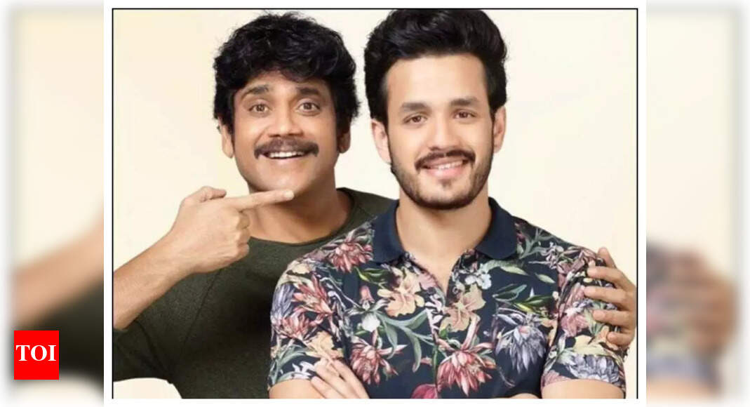 Father-son duo Akhil-Nagarjuna set to storm the screen | Telugu Movie ...