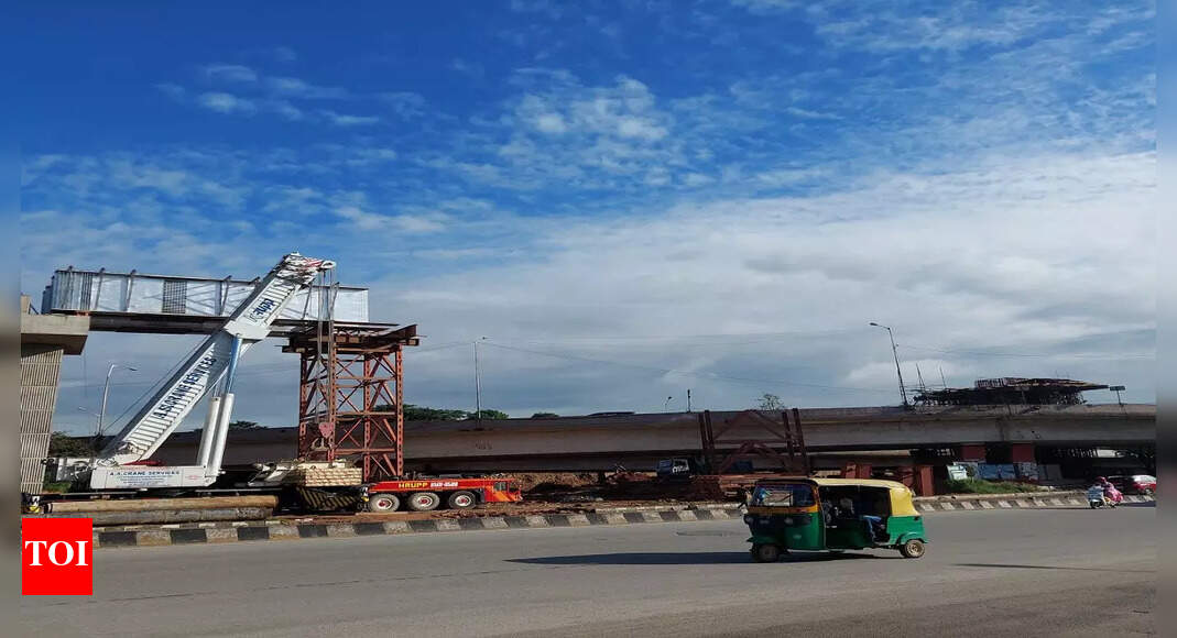 Byappanahalli: Bengaluru: Namma Metro viaduct to cross over ...