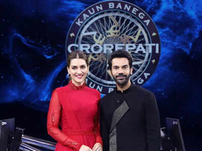 Kriti Sanon and Rajkummar Rao to appear on 'KBC 13' as special guests - Times of India