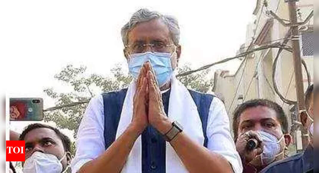 RJD-Congress rift in Bihar just an eyewash, says Sushil Kumar Modi | Patna News - Times of India