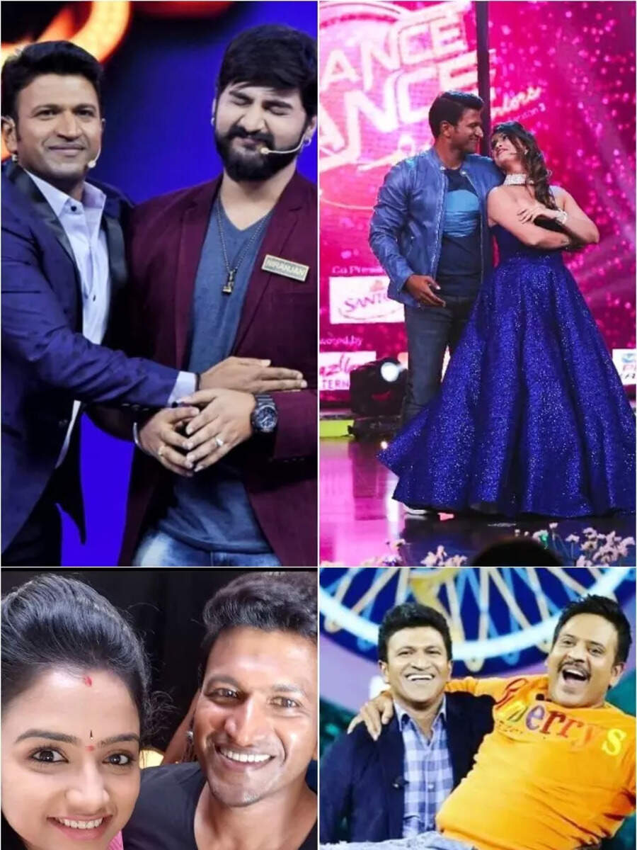Most Cherished Pictures Of Kannada Tv Celebs With Late Actor Puneeth