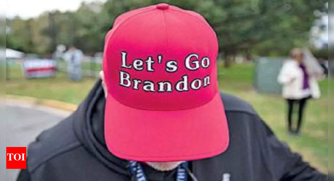 Brandon: How ‘let’s go Brandon’ became code for insulting Biden - Times ...
