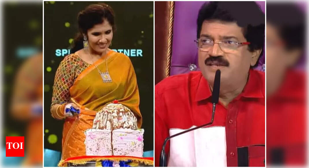 Top Singer: MG Sreekumar pranks Anuradha Sriram with an 'icecream cake ...