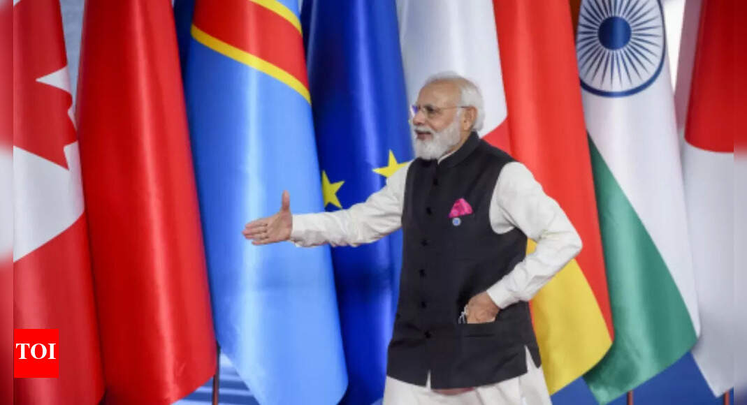 Modi: PM Modi arrives at G20 Summit venue for session on climate change ...