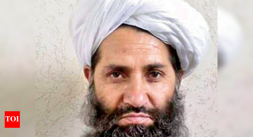 Taliban: Taliban chief makes public appearance, belying death talks ...