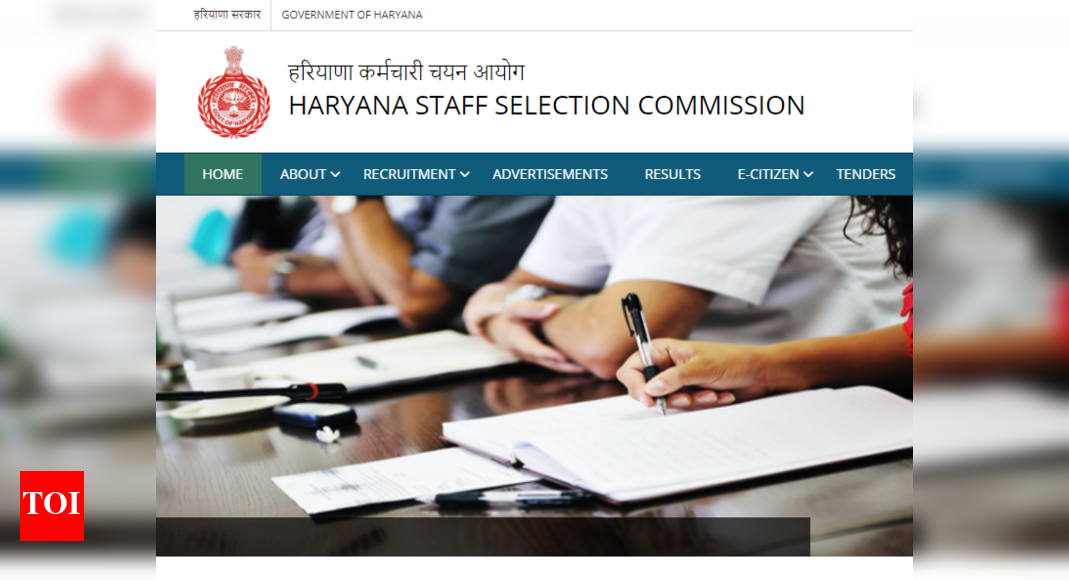 HSSC SI Male final results declared at hssc.gov.in, here's link - Times ...