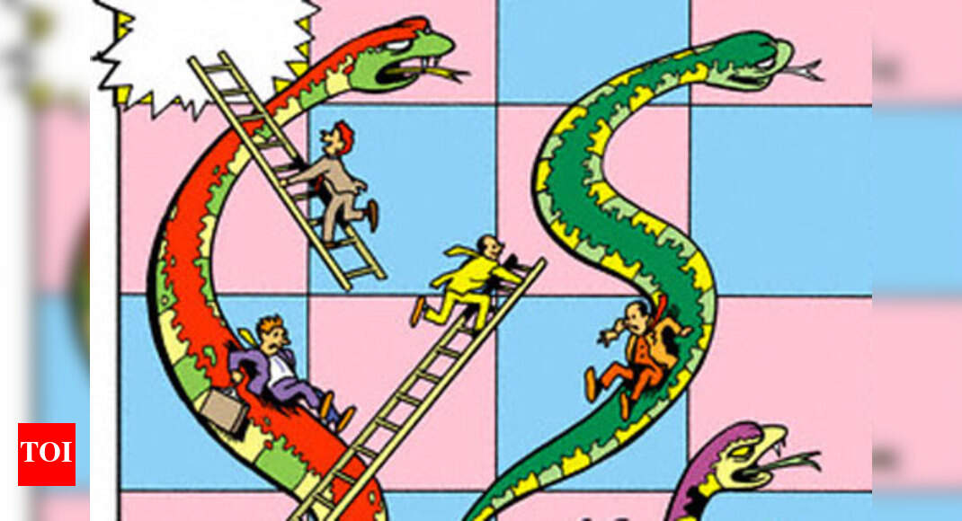 Snakes and ladders - Times of India