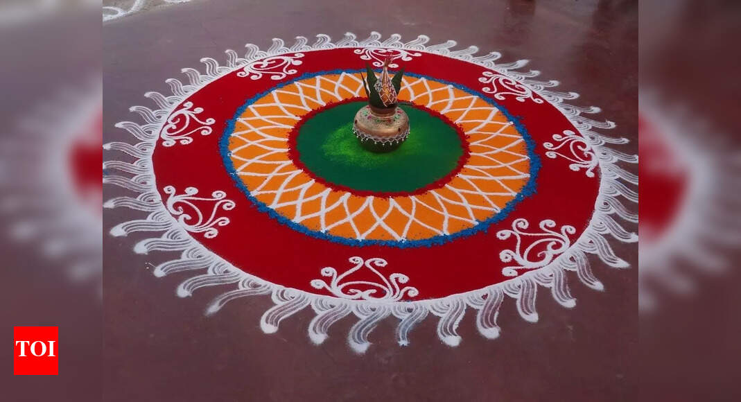 Diwali Rangoli Design Ideas: Trendy rangoli designs for Diwali 2024 ...