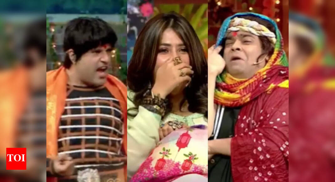 The Kapil Sharma Show: Krushna Abhishek and Kiku Sharda leave Ekta Kapoor in splits with their ...