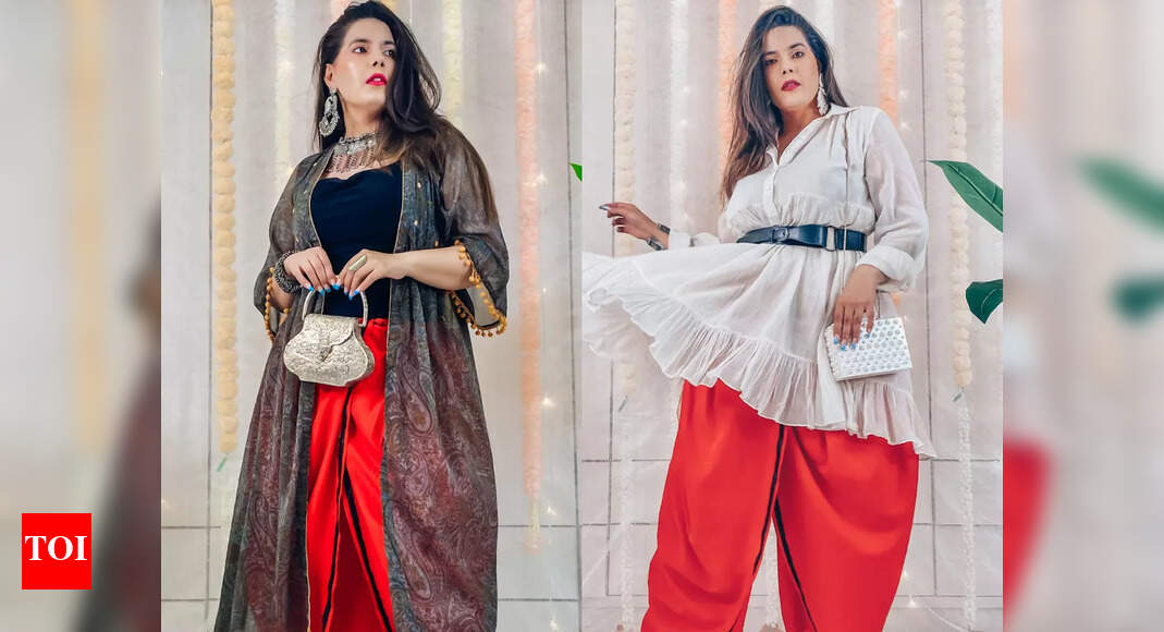 5 ways to style a dhoti this festive season - Times of India