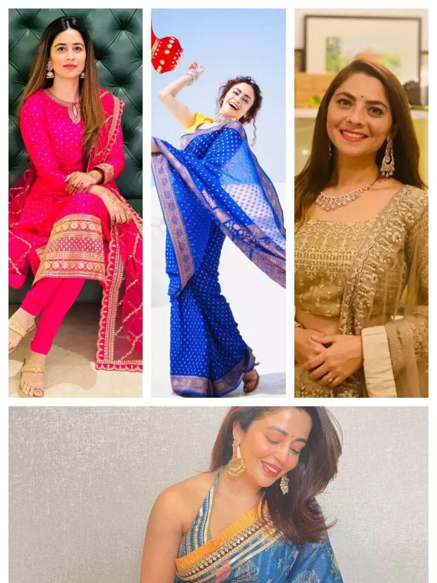 Diwali 2021: Marathi actresses in their best ethnic ensembles | Times ...
