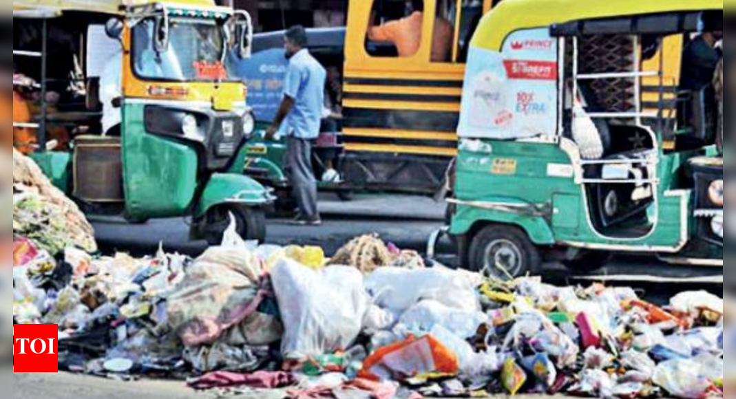 Trash piles get bigger across Jaipur post Diwali, residents blame civic ...