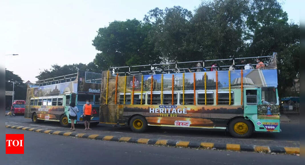 Mumbai: Now, take a ride in open twin deck bus along Marine drive to ...
