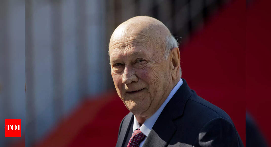 De Klerk: In 'last message to the country', F W de Klerk apologises for ...