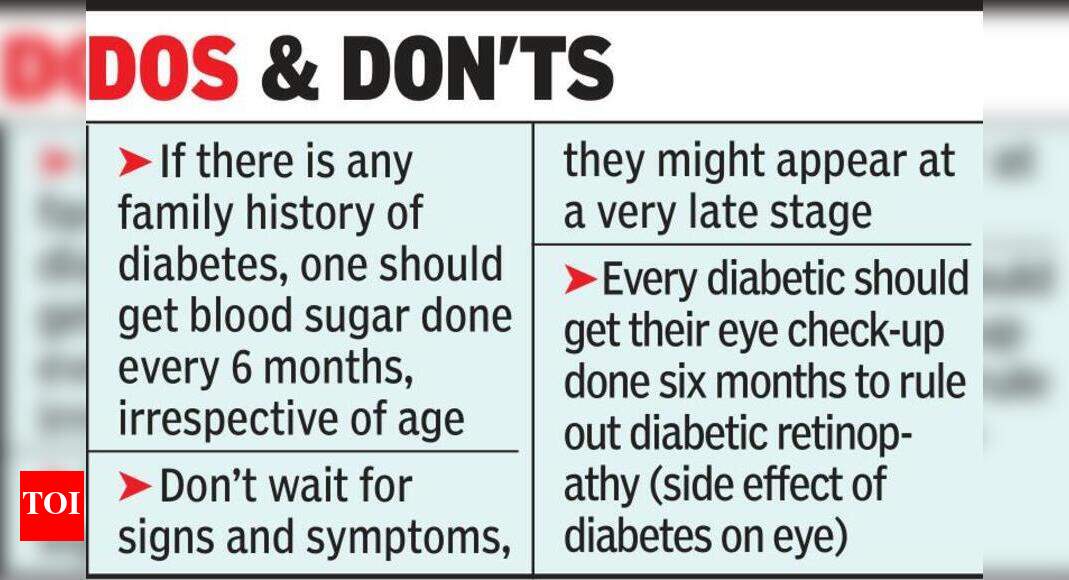 ‘Diabetic patients must ensure regular check up to rule out retinopathy ...