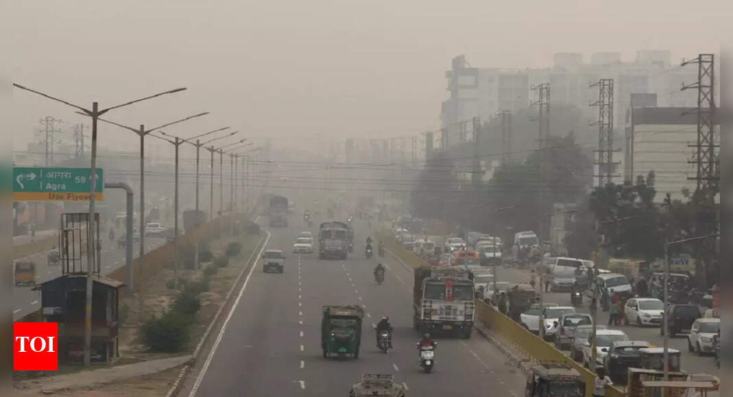 Vrindavan & Agra continue to reel under air pollution with AQI in ...
