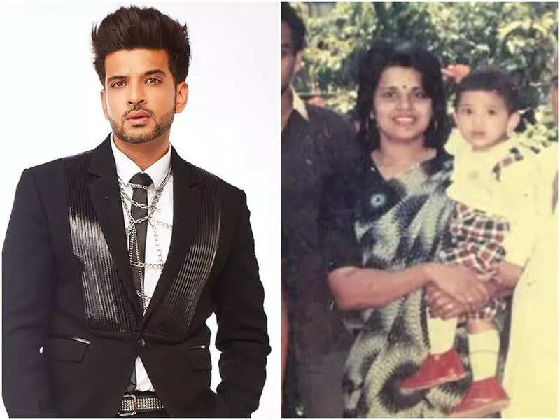 Bigg Boss 15: Karan Kundrra's adorable childhood photos with his mother ...