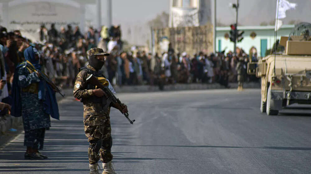 Taliban hold military parade in show of strength | The Times of India