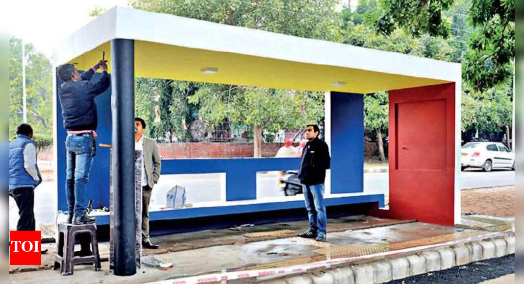 Chandigarh set to get 208 bus queue shelters of concrete at Rs 12 crore ...