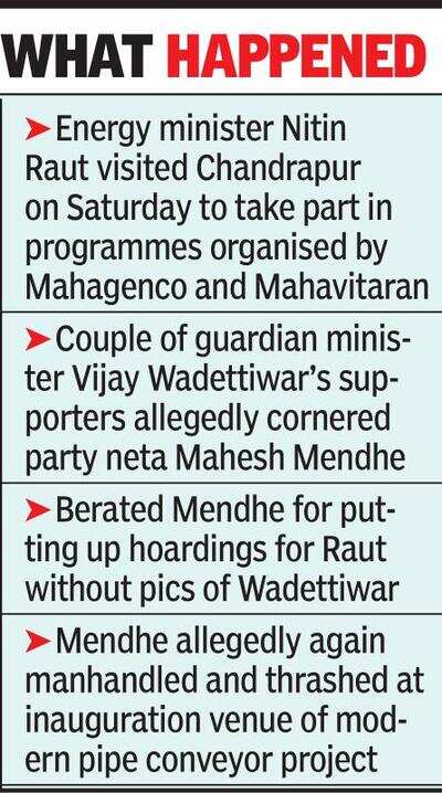 Congress neta alleges assault by party minister’s supporters | Nagpur ...