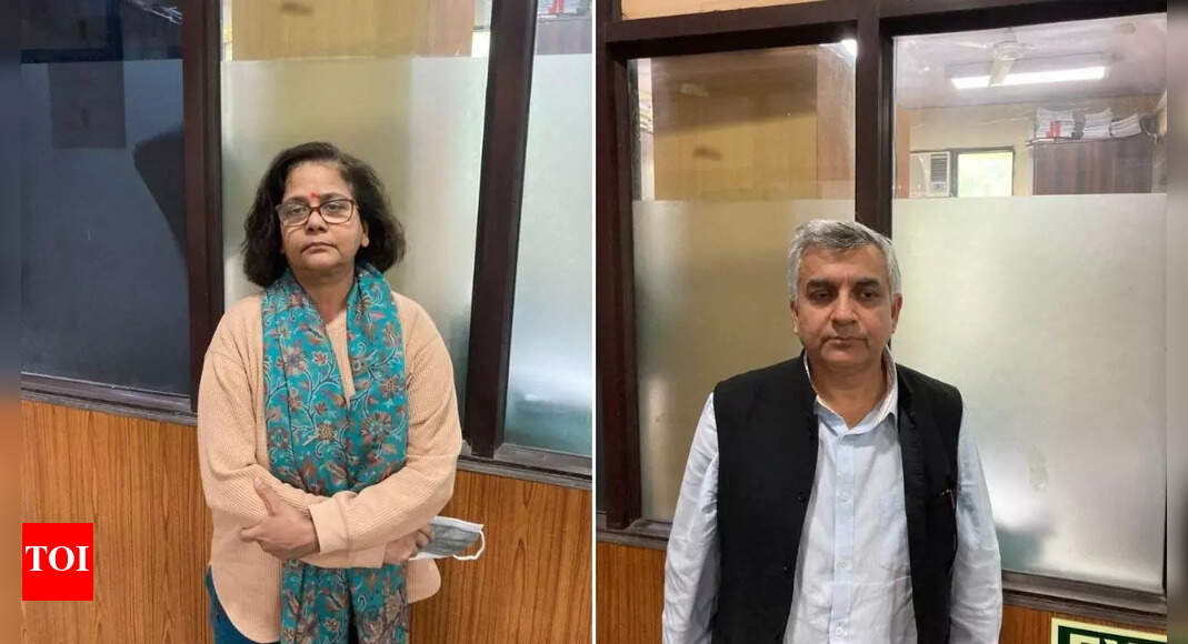 Daughter, son-in-law of Jaypee founder held | Noida News - Times of India