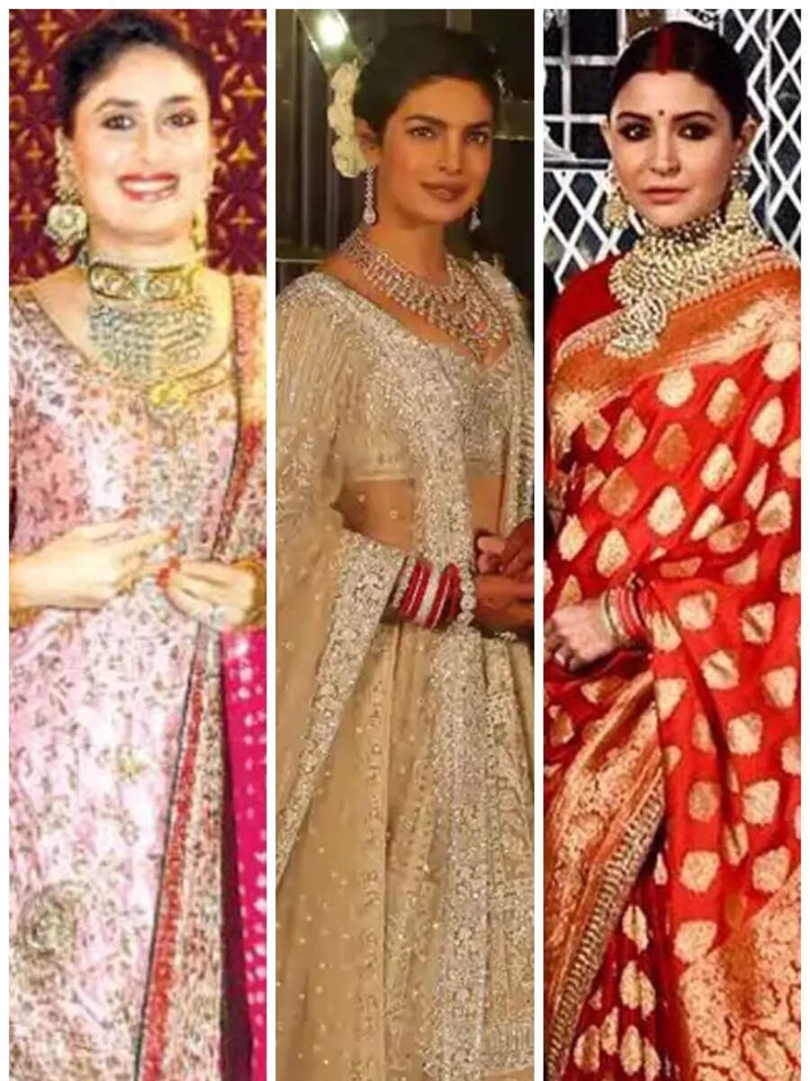 Bollywood’s most glamorous wedding reception looks | Times of India