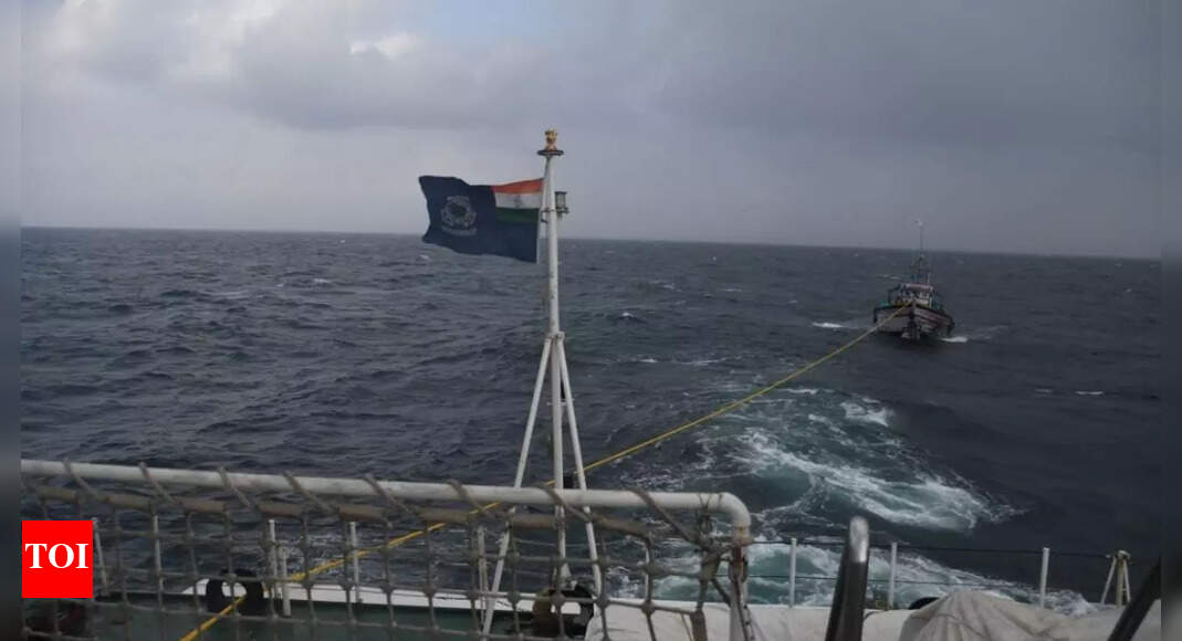 Goa: Coast Guard rescues five fishermen from sinking fishing vessel ...