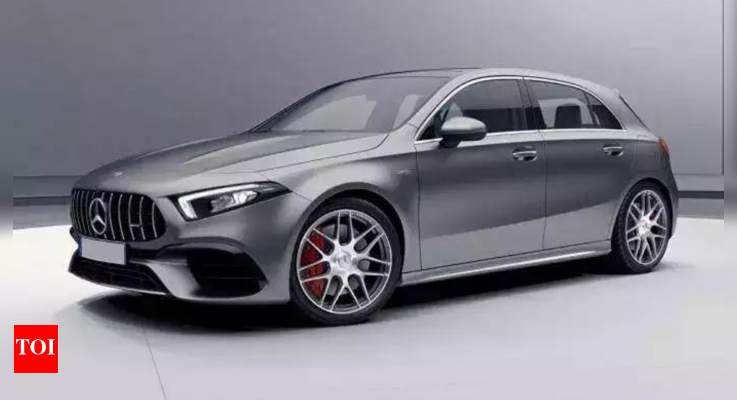 Mercedes-Benz launches compact car model priced at Rs 79.5 lakh - Times ...