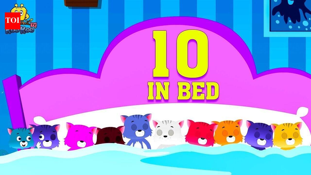 Check Out Popular Kids English Nursery Song 'Ten In The Bed' for Kids ...
