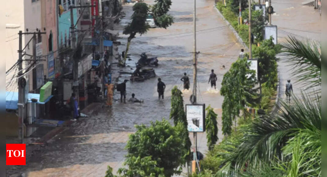 Andhra Pradesh flash floods: 123 teams to restore electricity ...